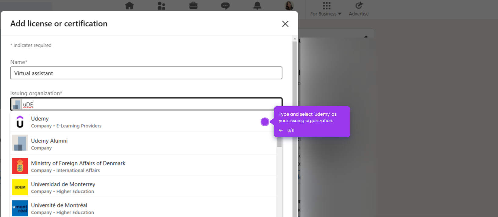 How to Add Udemy Certificate to LinkedIn: 1-Min Guide